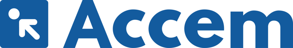 Accem - logo azul horizontal transparente - CEAR País Valencià